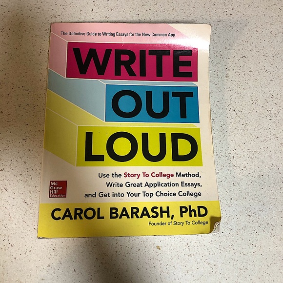 Other | Write Out Loud Book | Poshmark